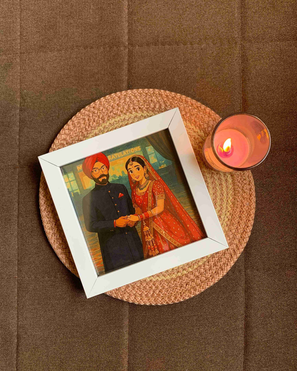 Ghibli-Inspired Illustration Frame – The Memory Vault